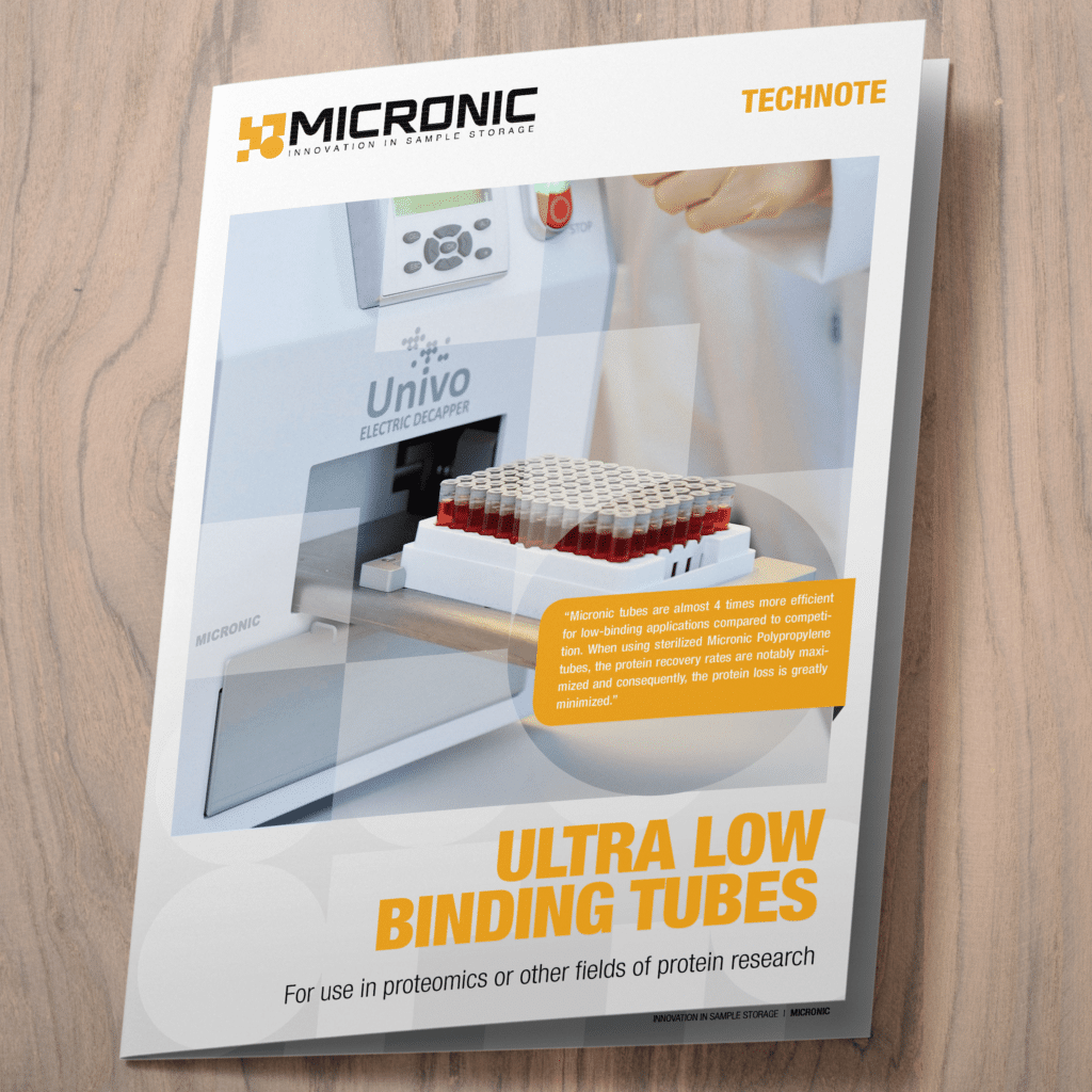 Ultra Low Binding Tubes - NBS Scientific DK